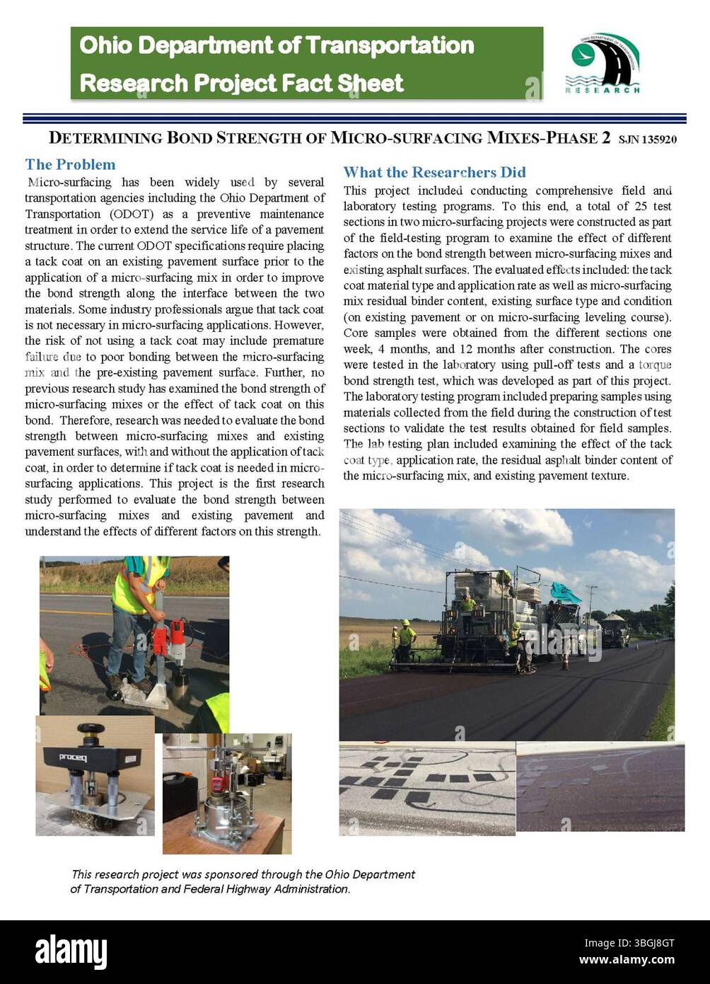 Asphalt pavement rehabilitation Cut Out Stock Images & Pictures - Alamy