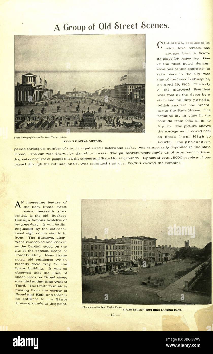 This page of the 1898 book 'Story of Columbus' features detailed ...