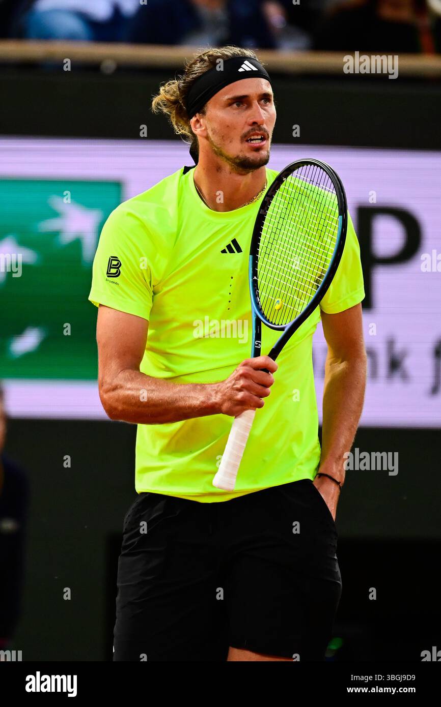 4th June 2025: Roland Garros, Paris, France: 2025 Frech Open tennis ...