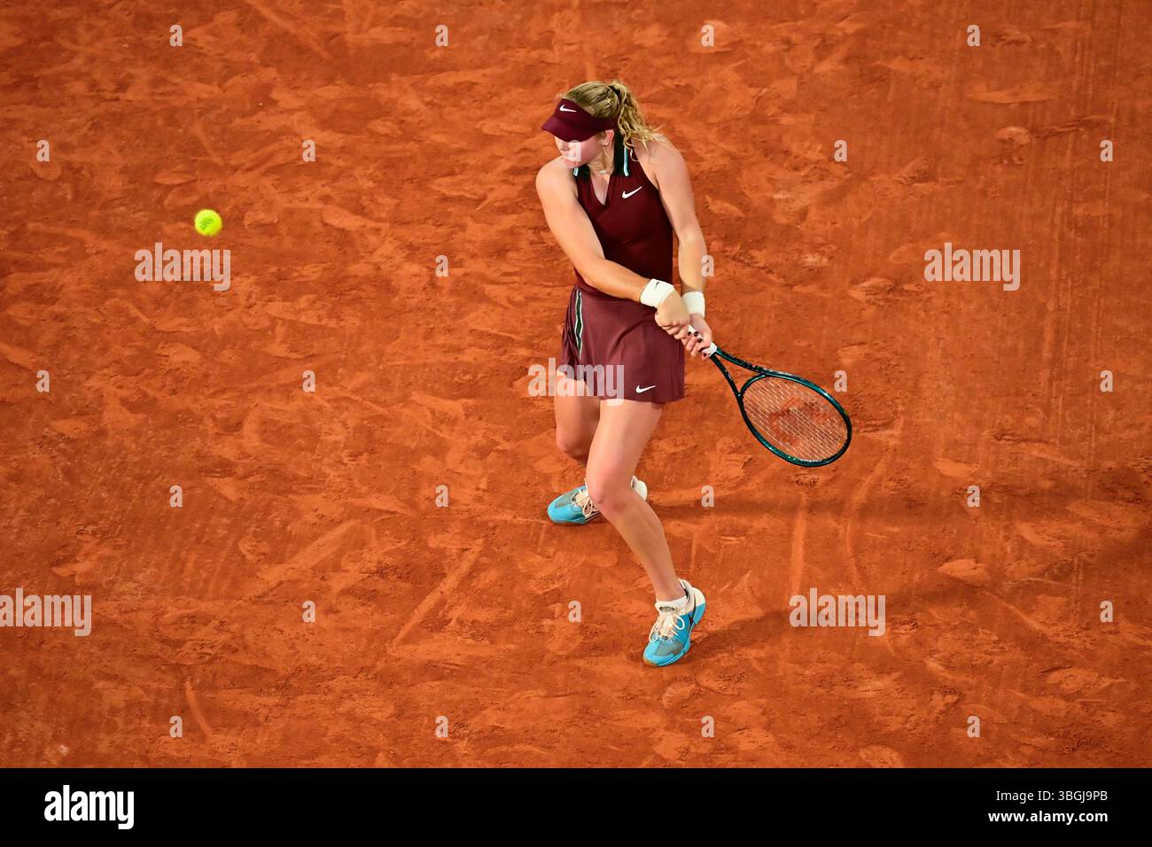 4th June 2025: Roland Garros, Paris, France: 2025 Frech Open tennis ...