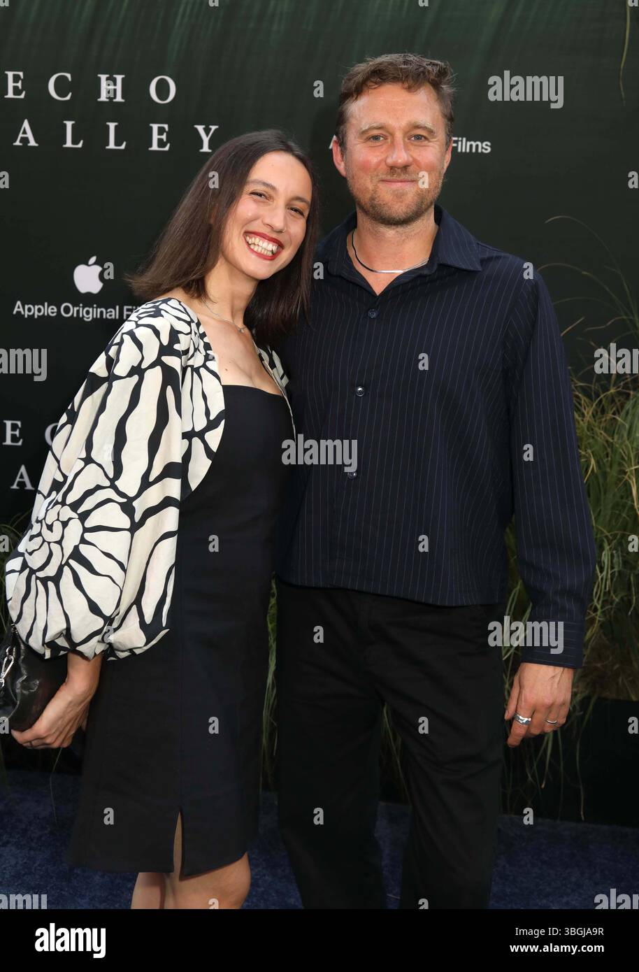 June 4, 2025, New York, New York, USA: Director MICHAEL PEARCE and WIFE ...