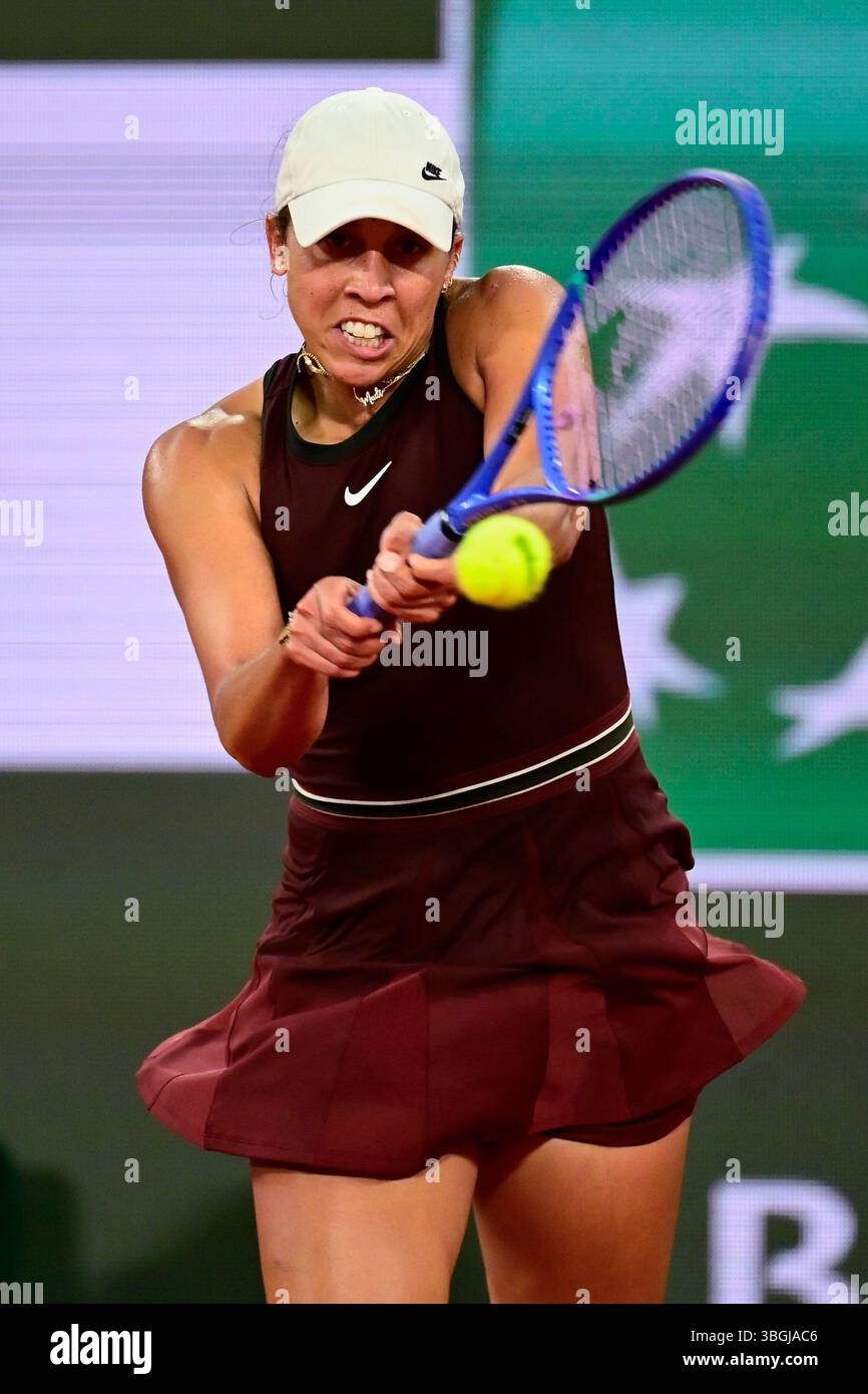 4th June 2025: Roland Garros, Paris, France: 2025 Frech Open tennis ...