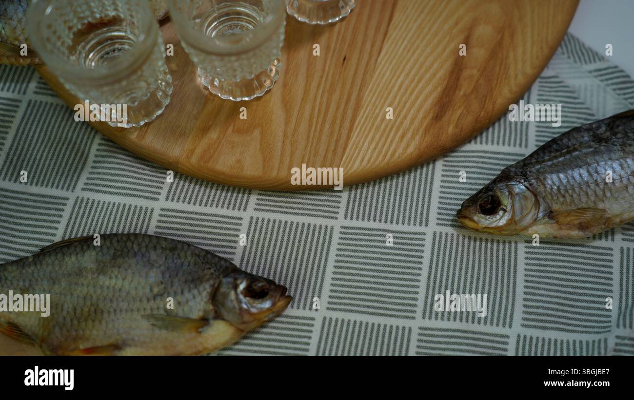 Table setting with fish hi-res stock photography and images - Alamy