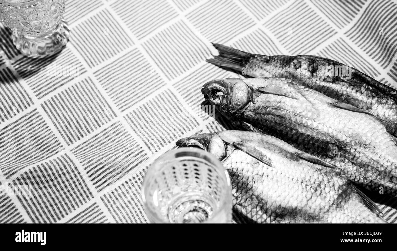 Top view dried preserved Black and White Stock Photos & Images - Alamy