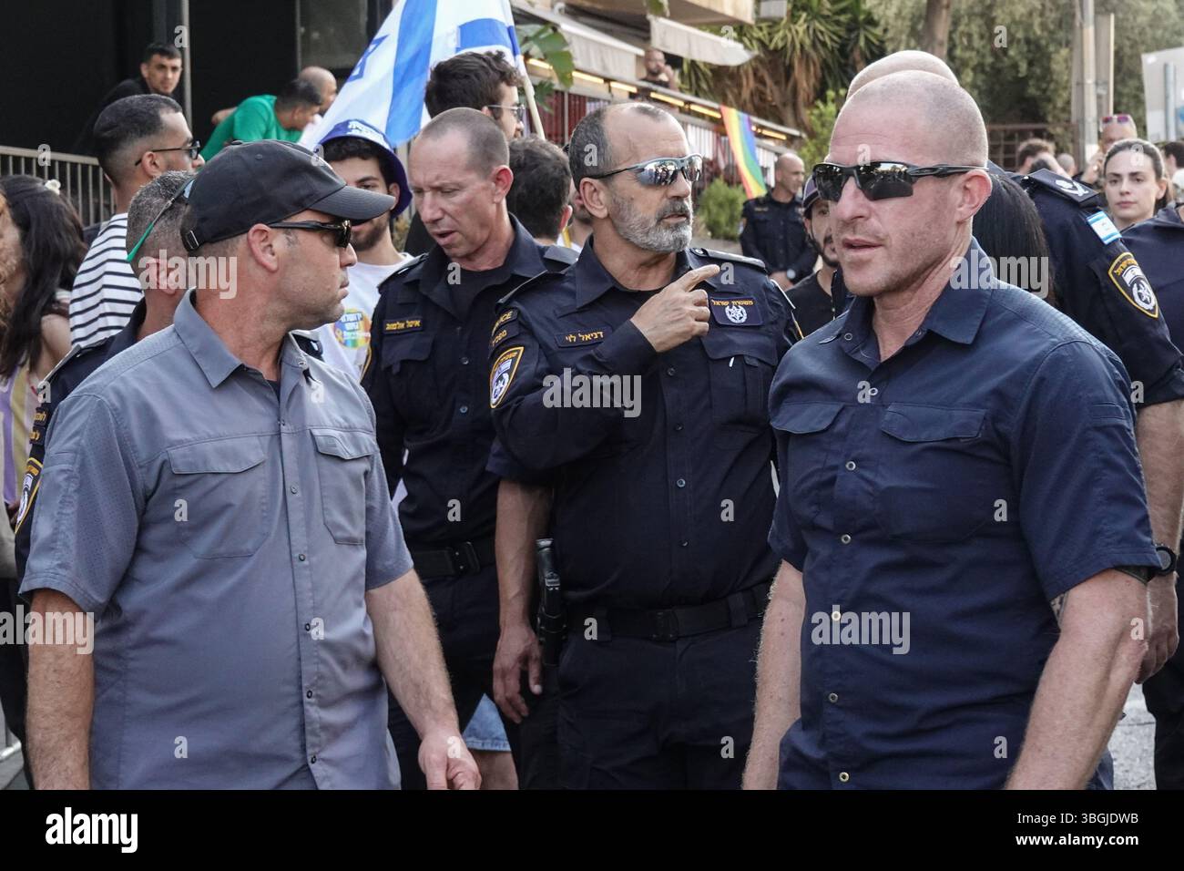 Jerusalem, Israel. 5th June, 2025. Israel Police Commissioner DANIEL ...