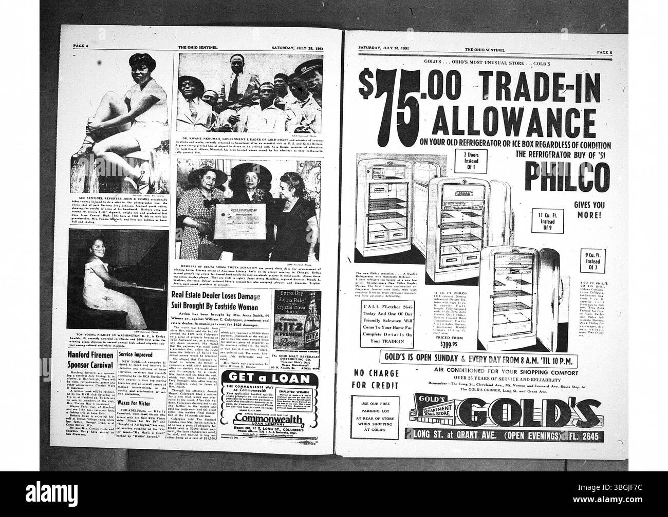 The Ohio State Sentinel, an African American newspaper from Columbus ...