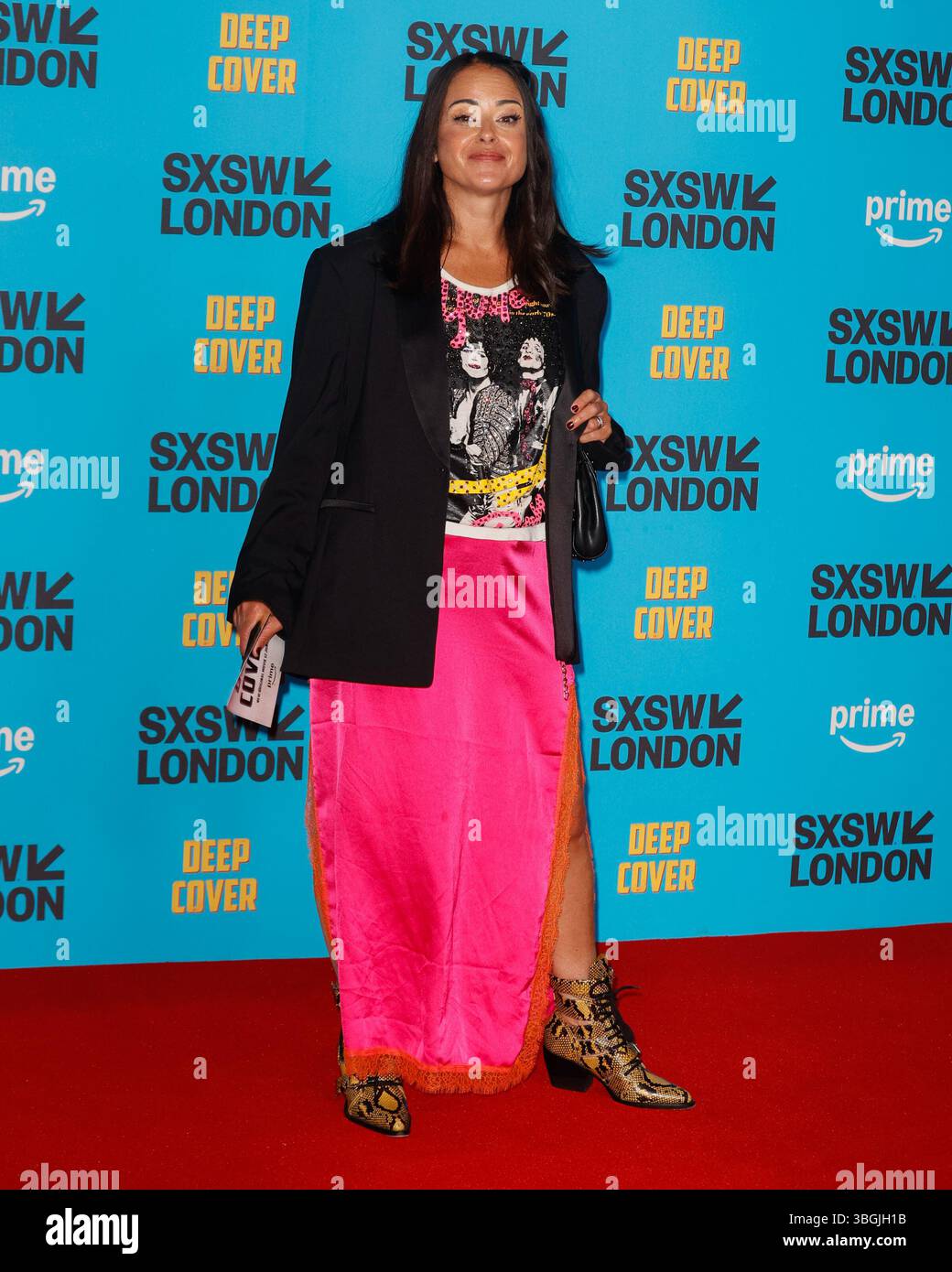 Anna Kumble attends the World Premiere of 'Deep Cover' held at The ...