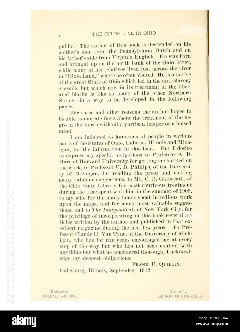 The 1913 publication, 'The Color Line in Ohio,' explores the history of ...