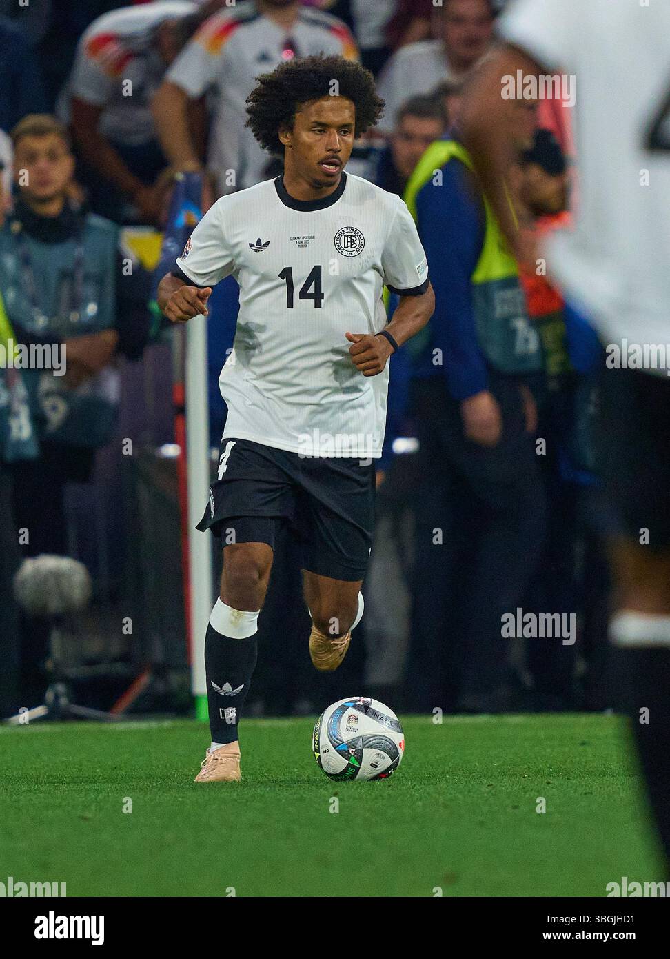 Karim Adeyemi, DFB 14 in the UEFA Nations League 2025 semi final match ...