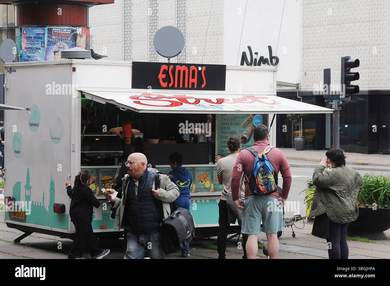 Copenhagen/ Denmark/05 june 2025/.fast food vans Esma s street kitchen ...