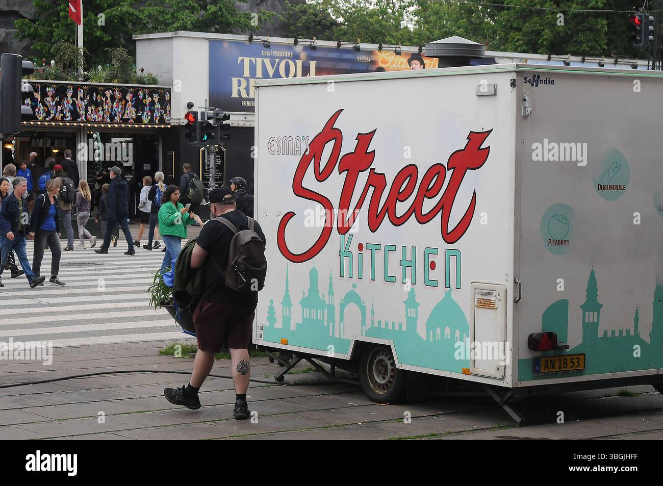 Copenhagen/ Denmark/05 june 2025/.fast food vans Esma s street kitchen ...