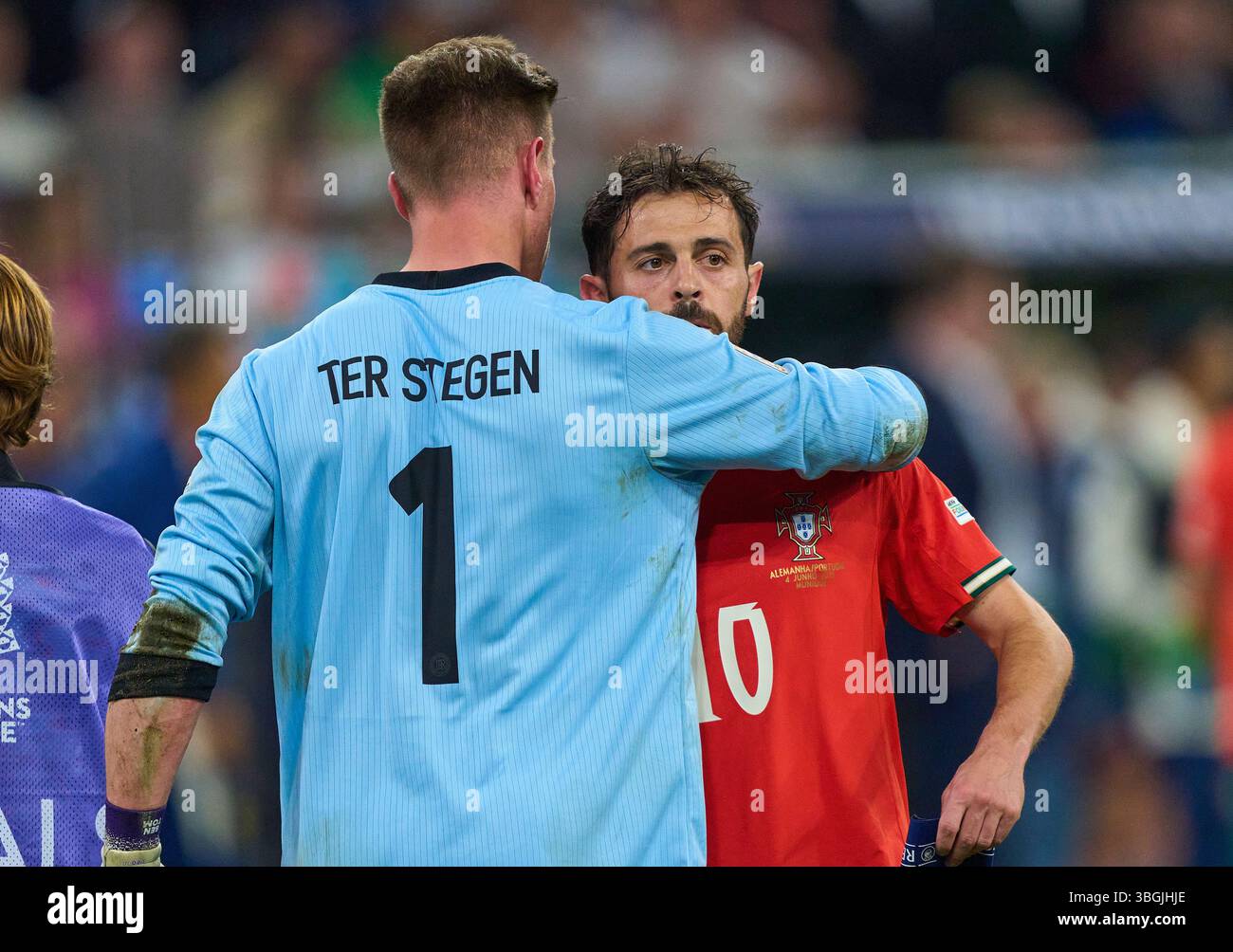 Marc-Andre ter Stegen, DFB 1 sad Bernardo Silva, Por 10 after the UEFA ...