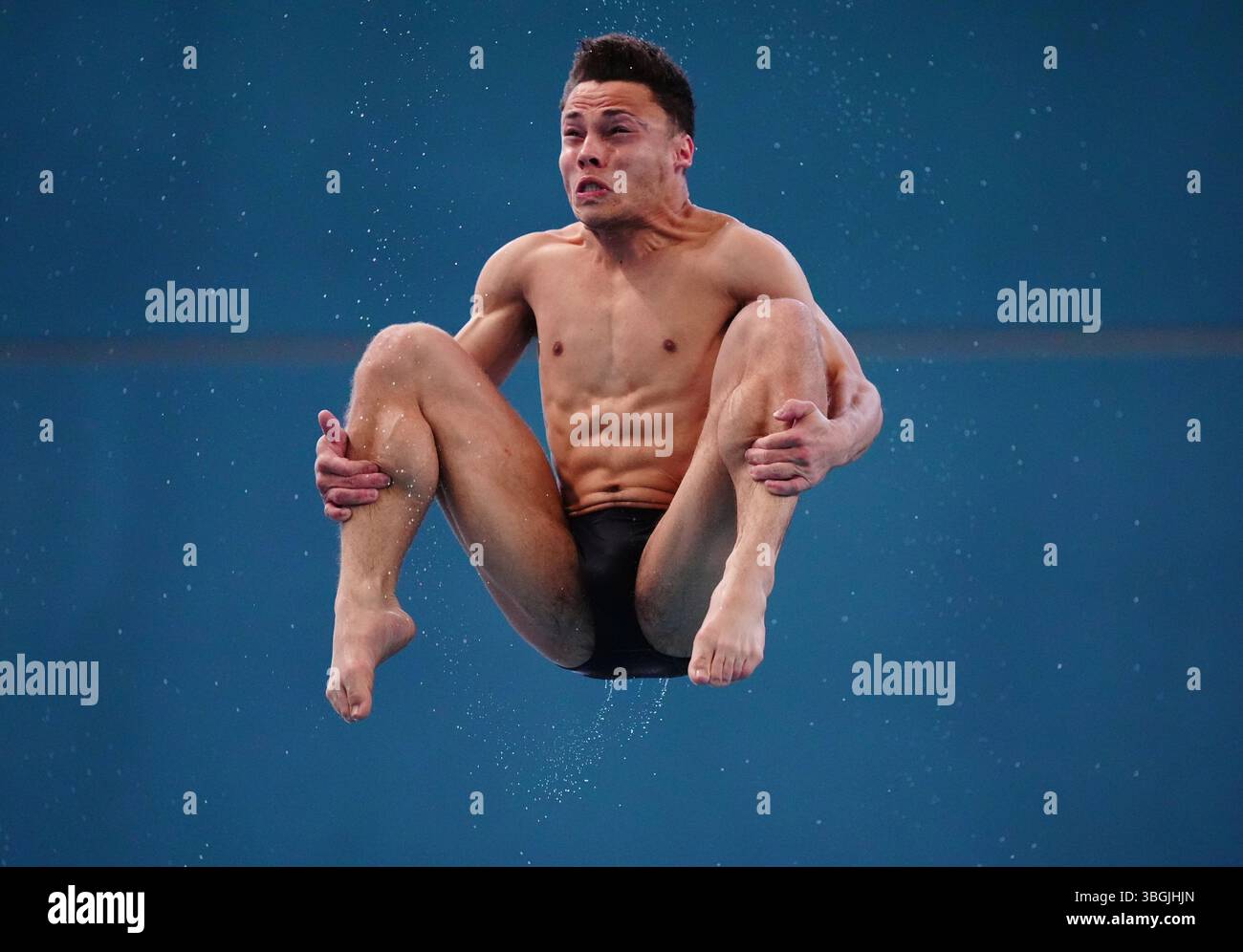 Jordan Houlden of City of Sheffield Diving Club in the Mens 3m Final on ...