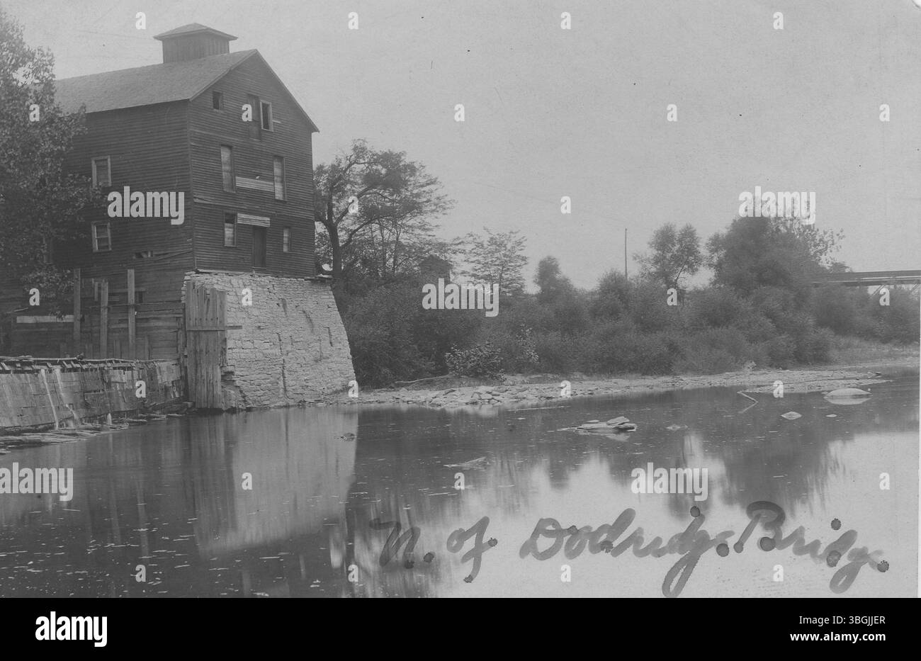 Piatt Mill, located on the Olentangy River in north Columbus, was built ...