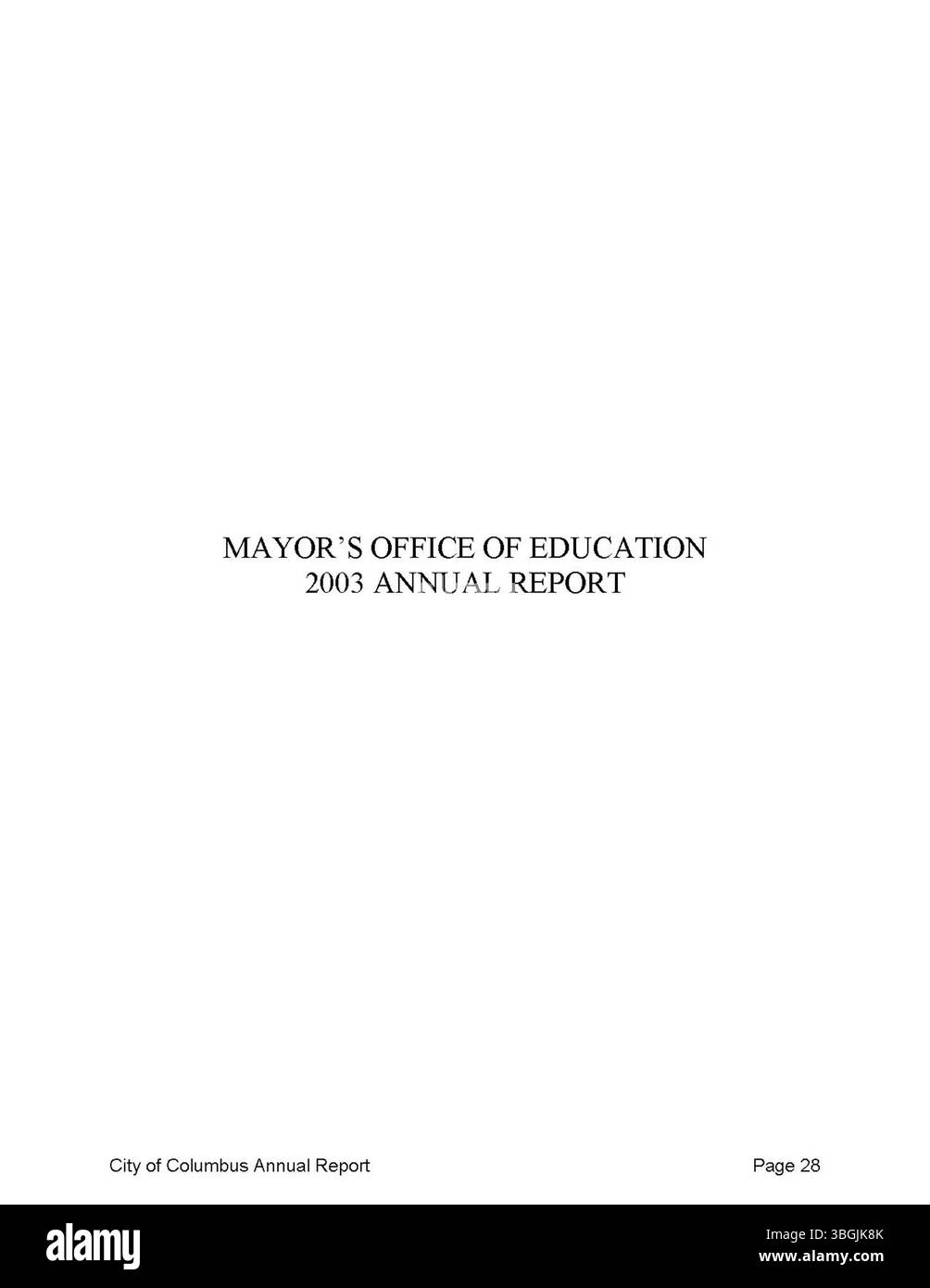 2003 columbus Cut Out Stock Images & Pictures - Alamy