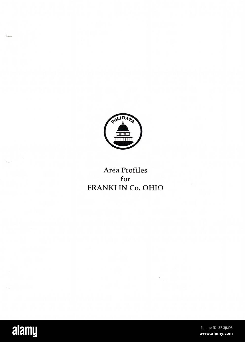 Franklin county statistics Cut Out Stock Images & Pictures - Alamy