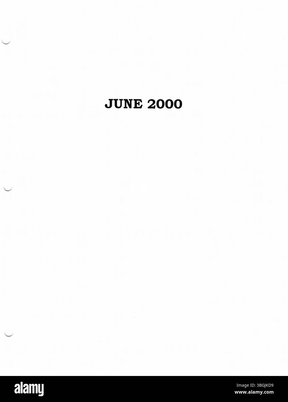 Press releases produced by Mayor Michael Coleman’s office in 2000 ...