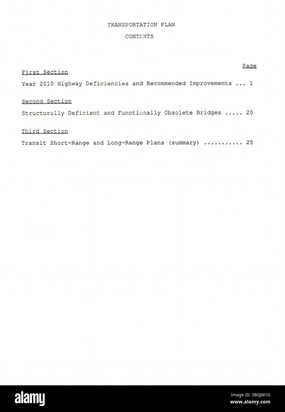 The 1989 Transportation Improvement Program and Plan was developed to ...