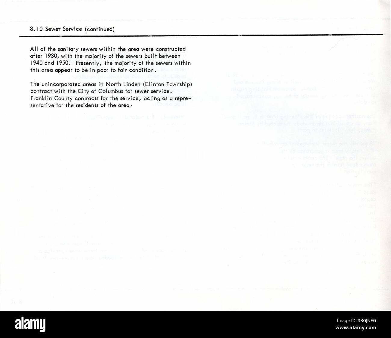 This 1977 North Linden Information Profile compiles key planning and ...