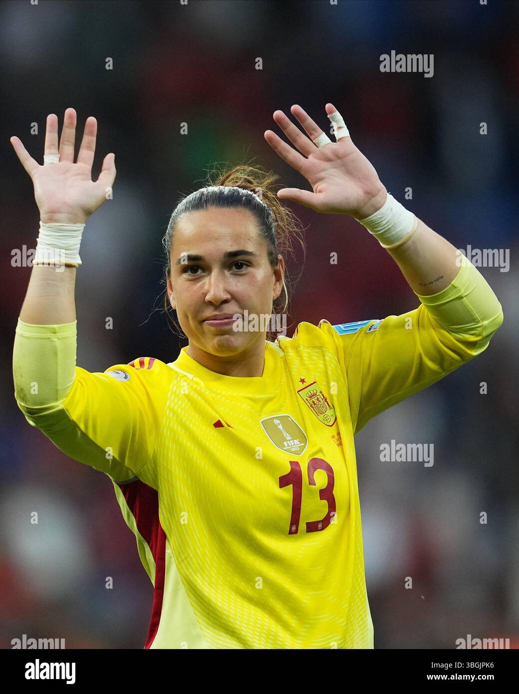 Catalina Coll of Spain during the UEFA Women’s Nations League match ...