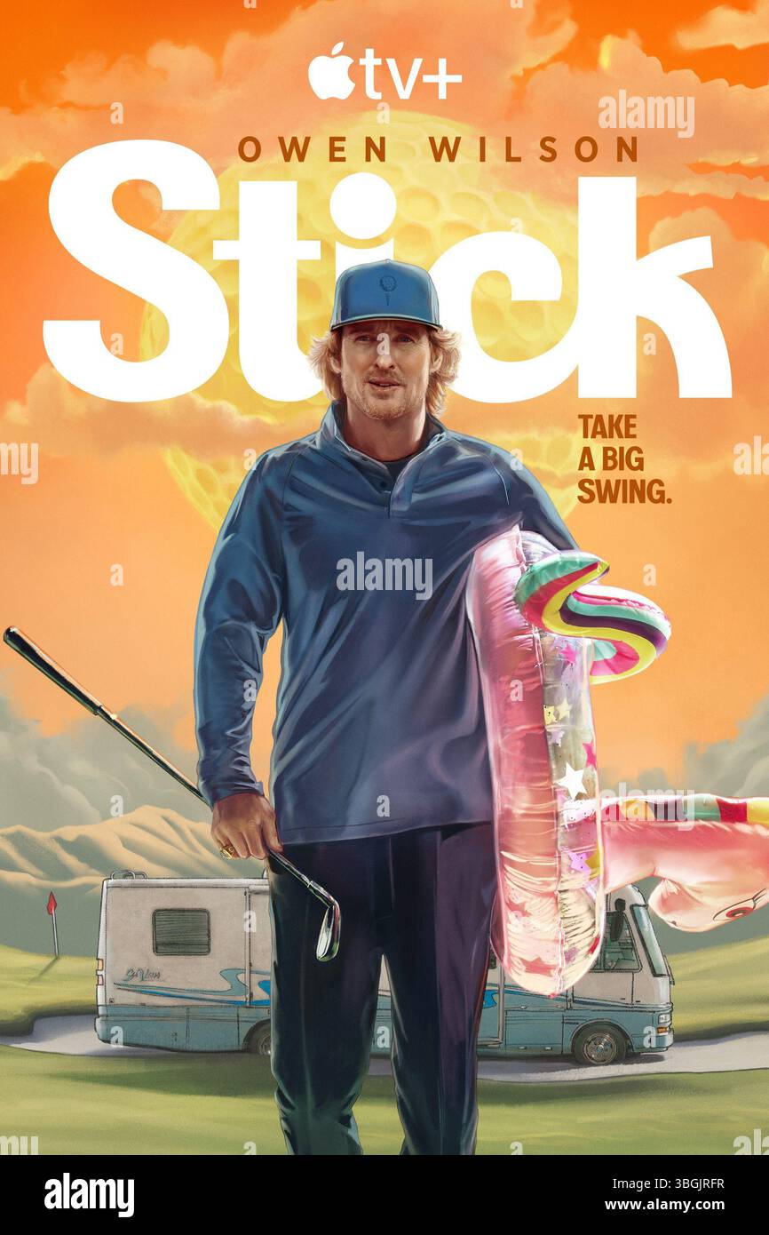 Stick Owen Wilson poster Stock Photo - Alamy