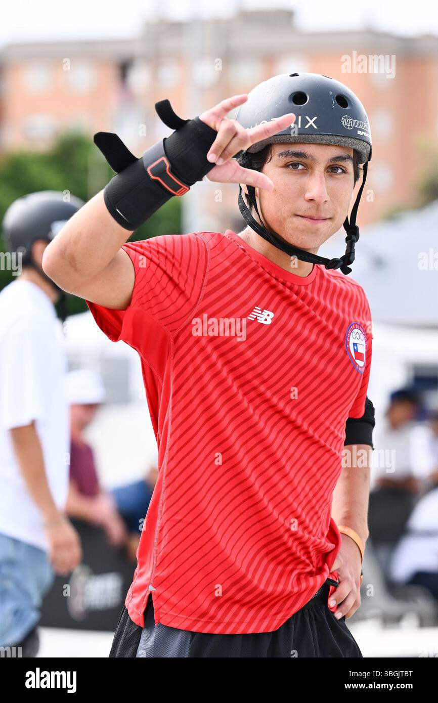 Martin JAQUE (CHI) Men’s Prelims WST World Cup Rome 2025 at Ostia Park ...