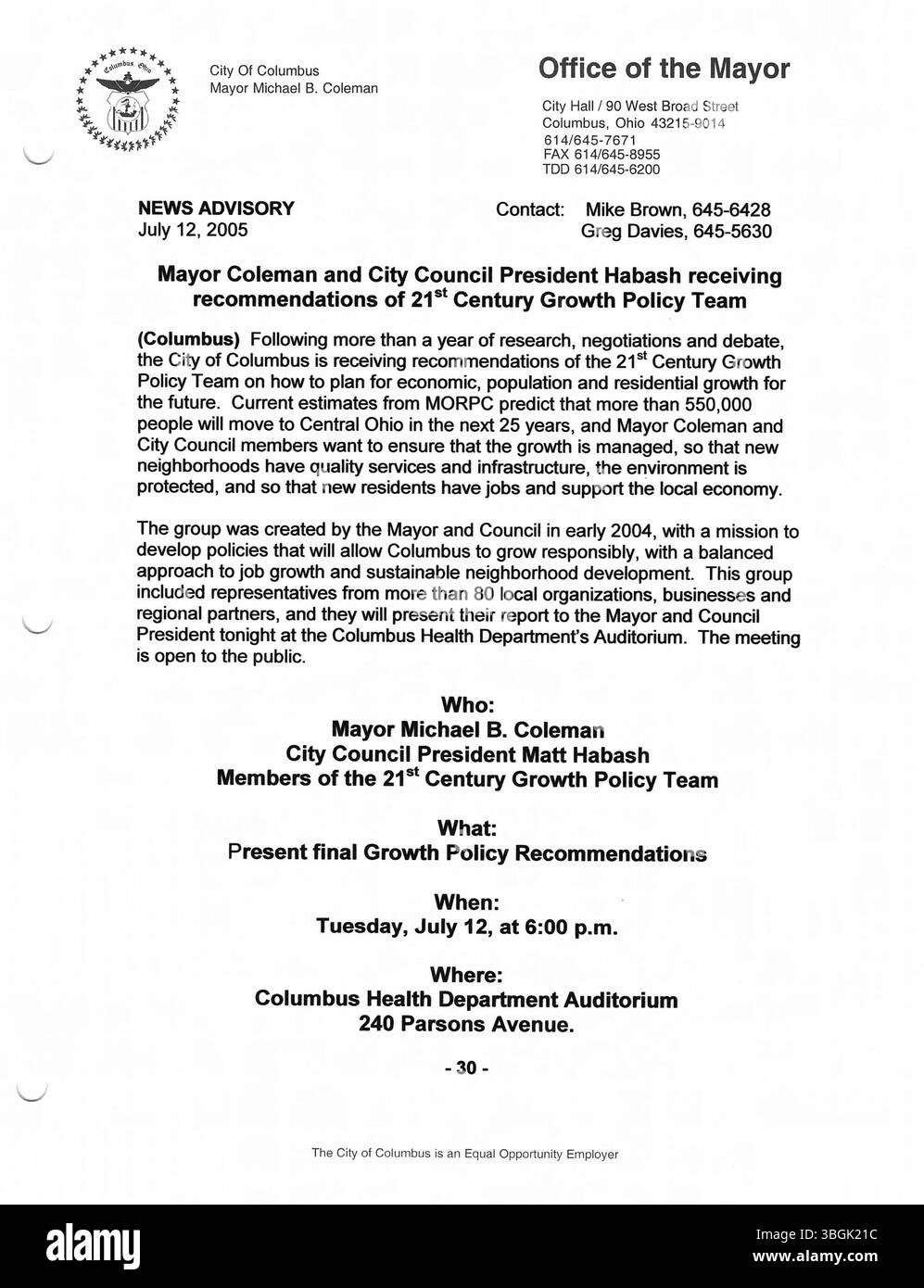 Mayoral communication Black and White Stock Photos & Images - Alamy