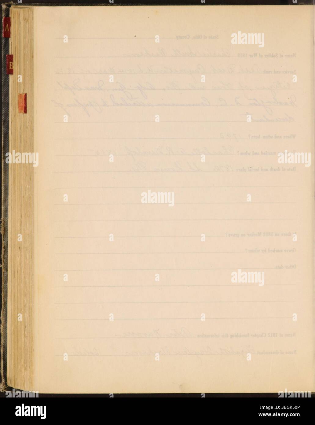 This source continues the record of burial sites in Ohio for soldiers ...