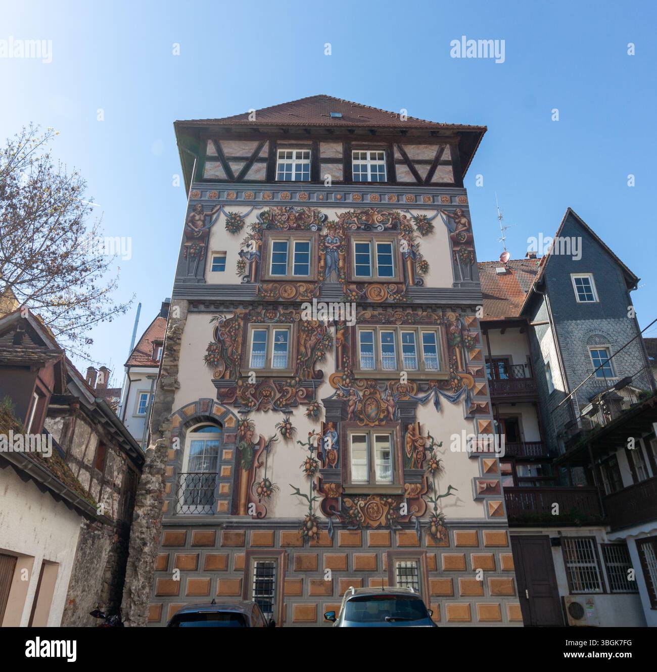 KONSTANZ, GERMANY - APRIL 5, 2025: The magnificent facade of the ...