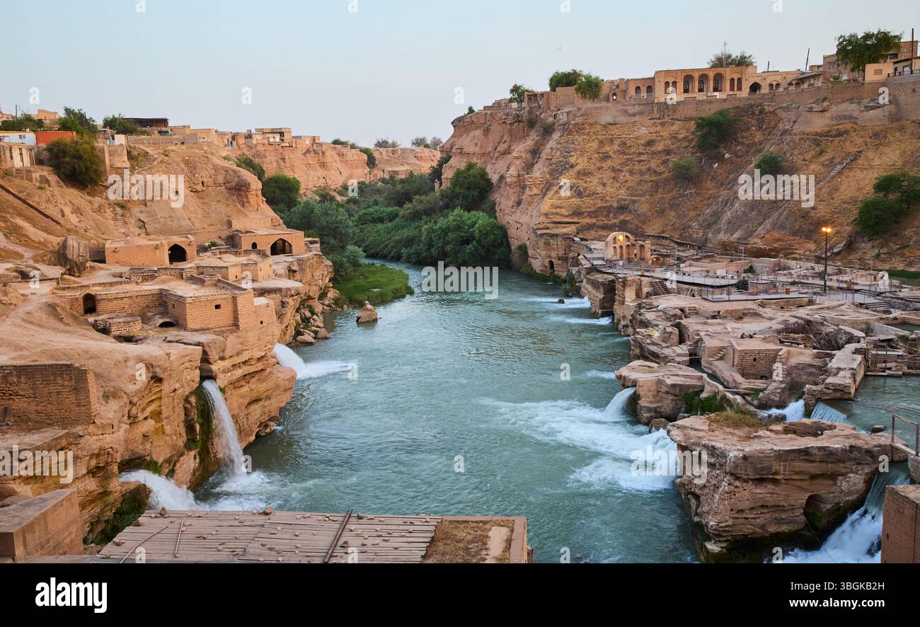 Shushtar historical hydraulic system in Iran Stock Photo - Alamy