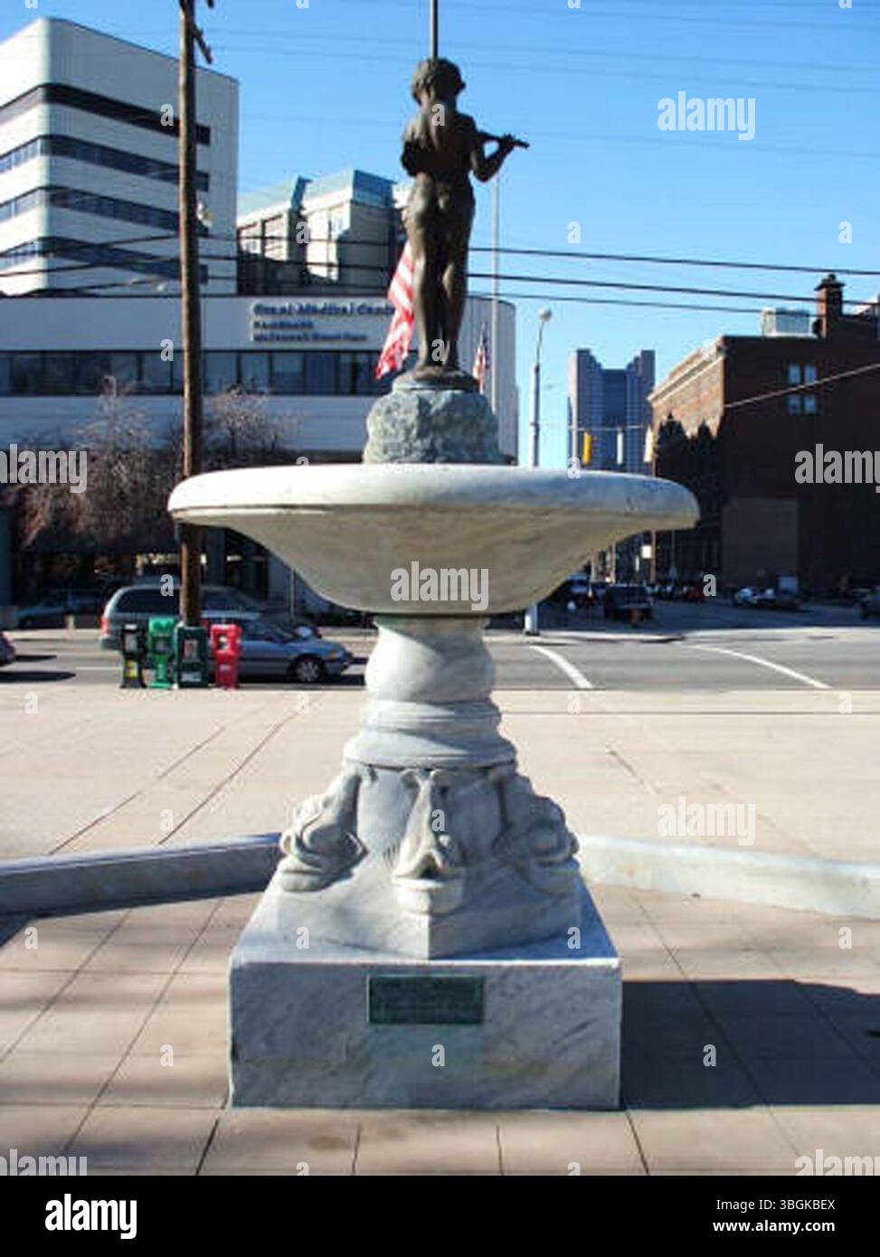The Peter Pan Statue at the Columbus Metropolitan Library was sculpted ...