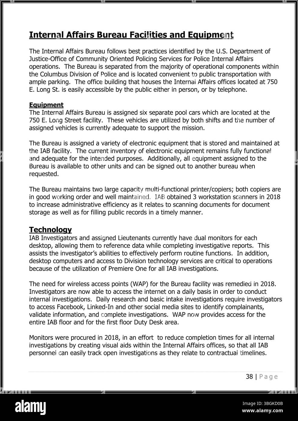 The 2018 Annual Report for the Columbus, Ohio Division of Police ...