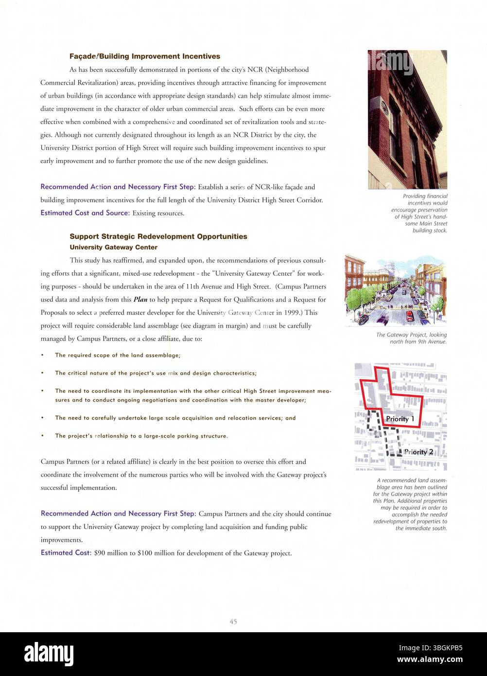 The 2000 Plan for High Street builds on the University Neighborhoods ...