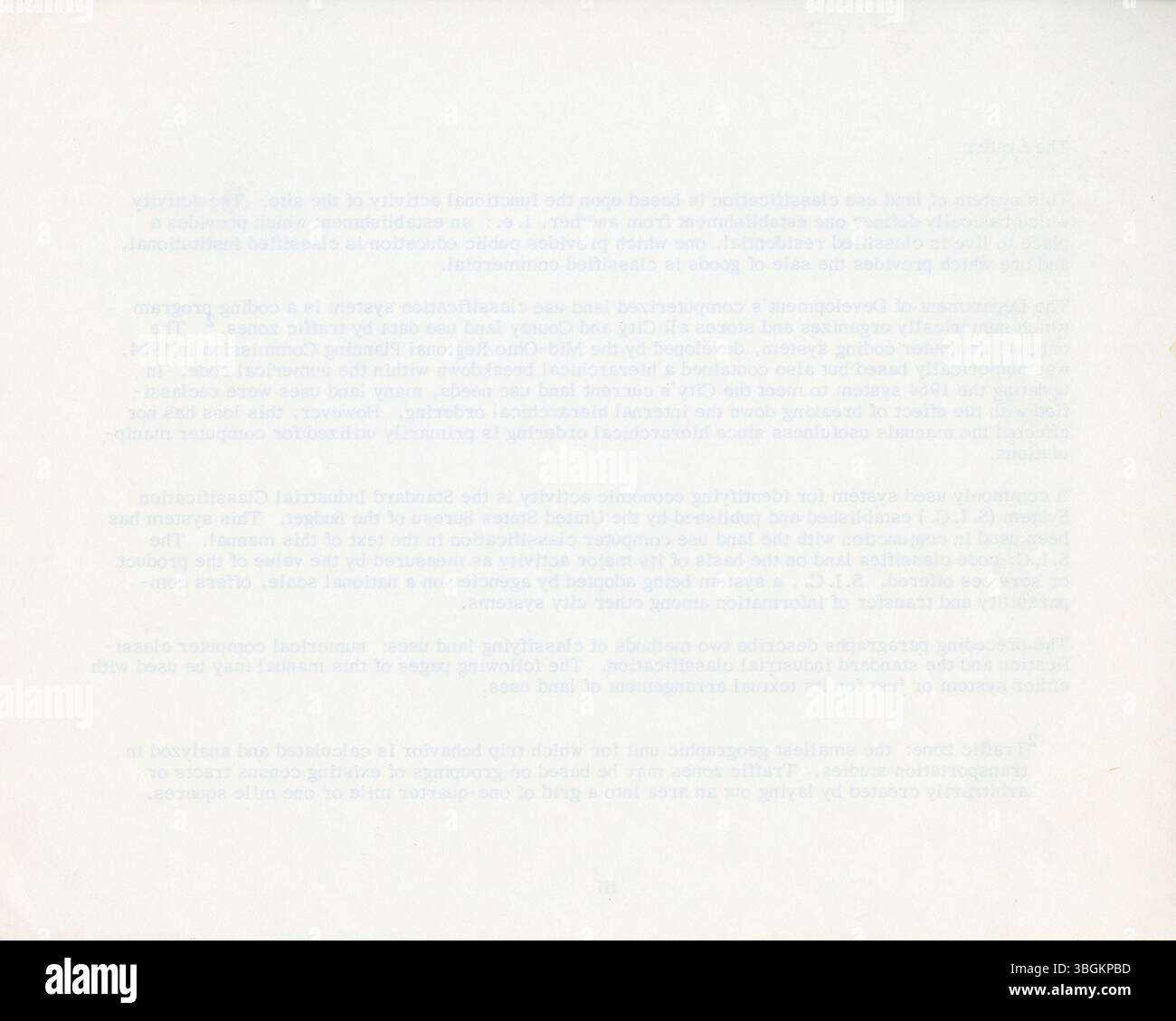 The 1989 Columbus land use classification system was developed through ...