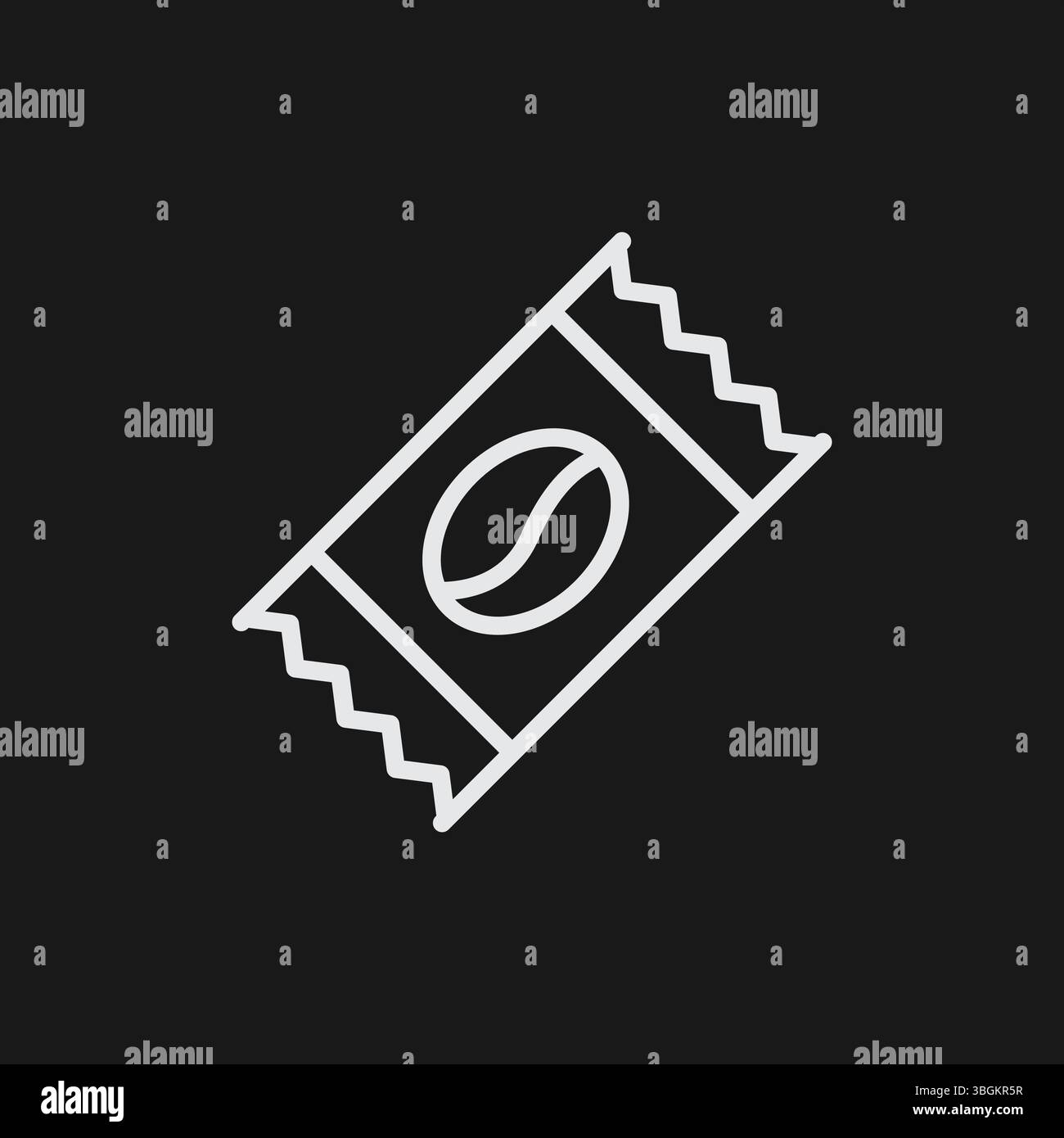 Packet of ground coffee Stock Vector Images - Alamy