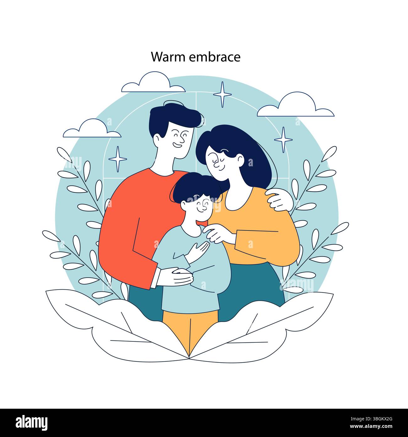 Nurturing community theme Stock Vector Images - Alamy