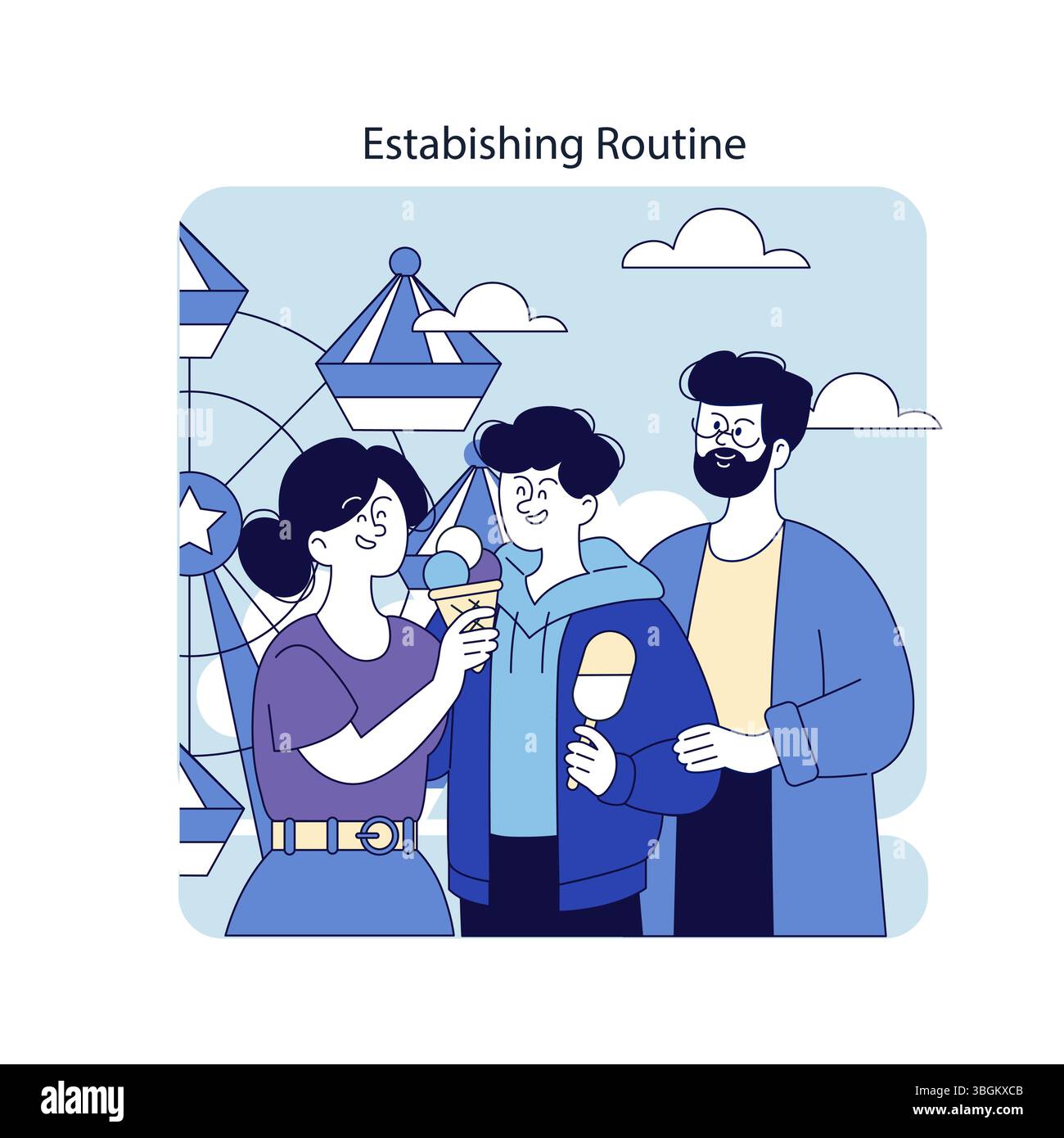 Digital well-being and mental health are essential, exemplified here by ...