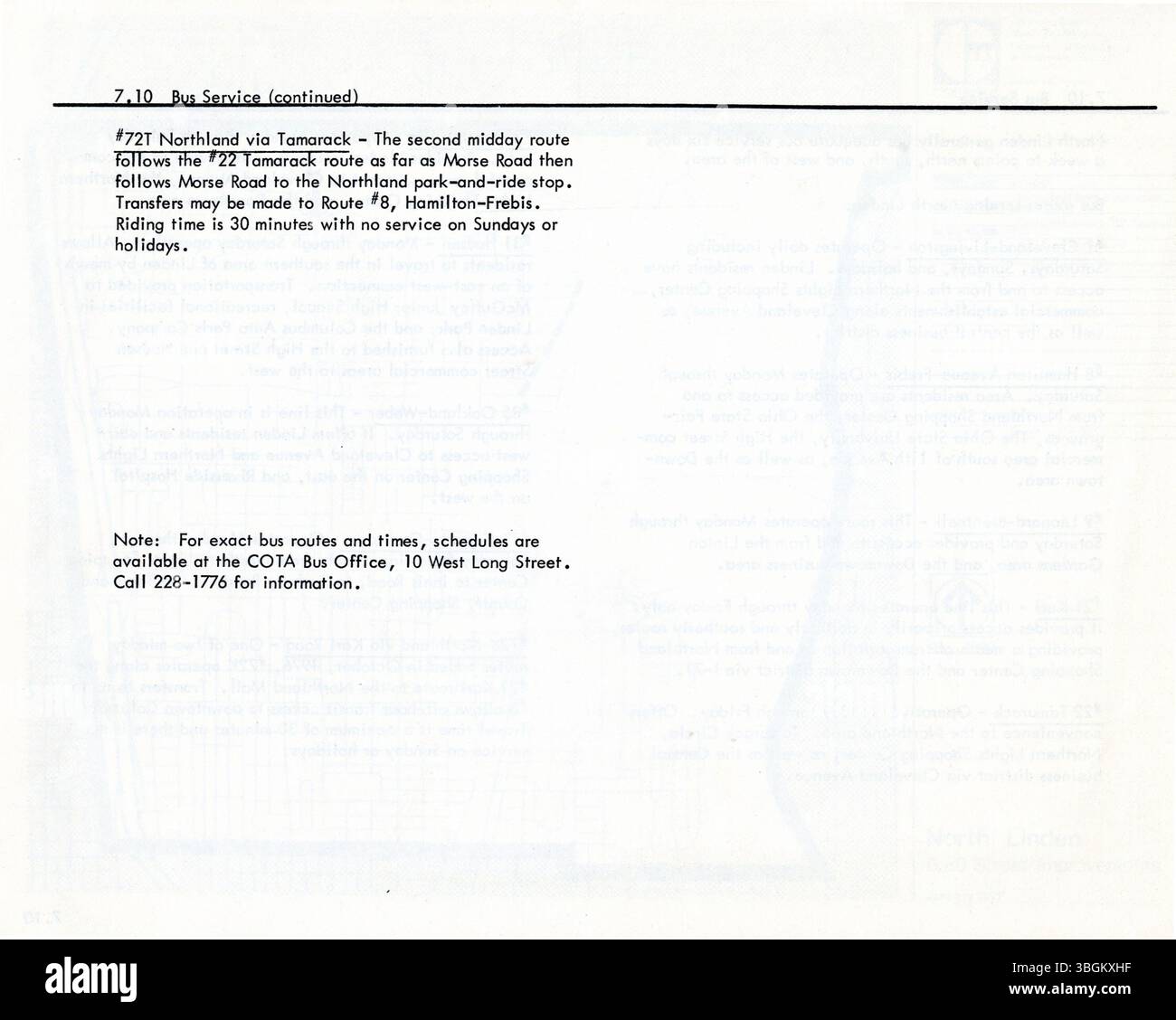 The 1977 North Linden Information Profile provides a summary of ...