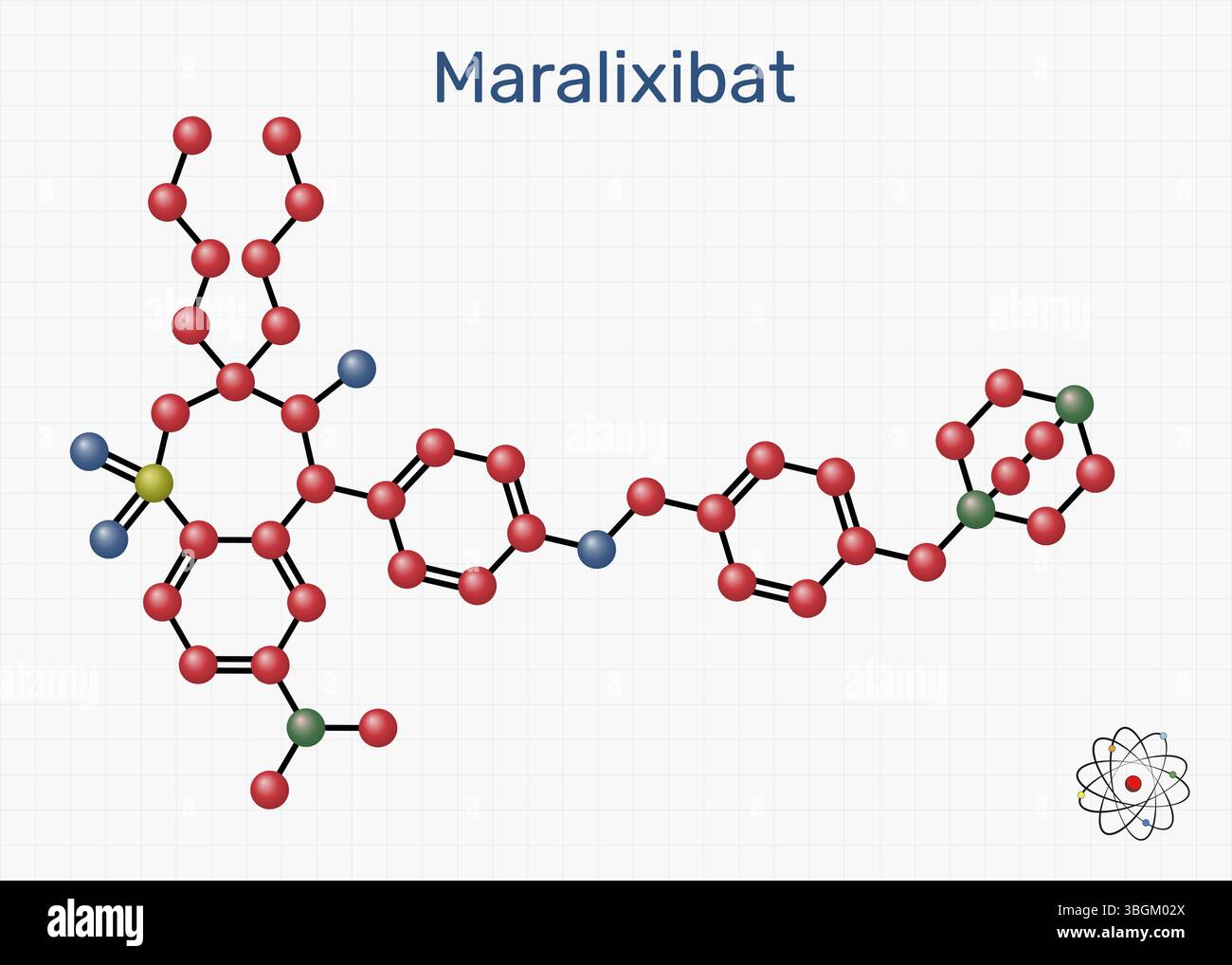 Maralixibat molecule. IBAT inhibitor for treatment of cholestatic ...