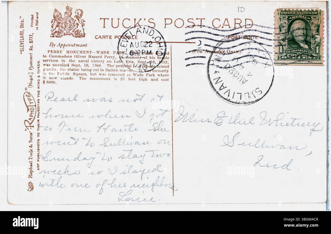 The Perry Monument in Wade Park, Cleveland, Ohio, honors Commodore ...