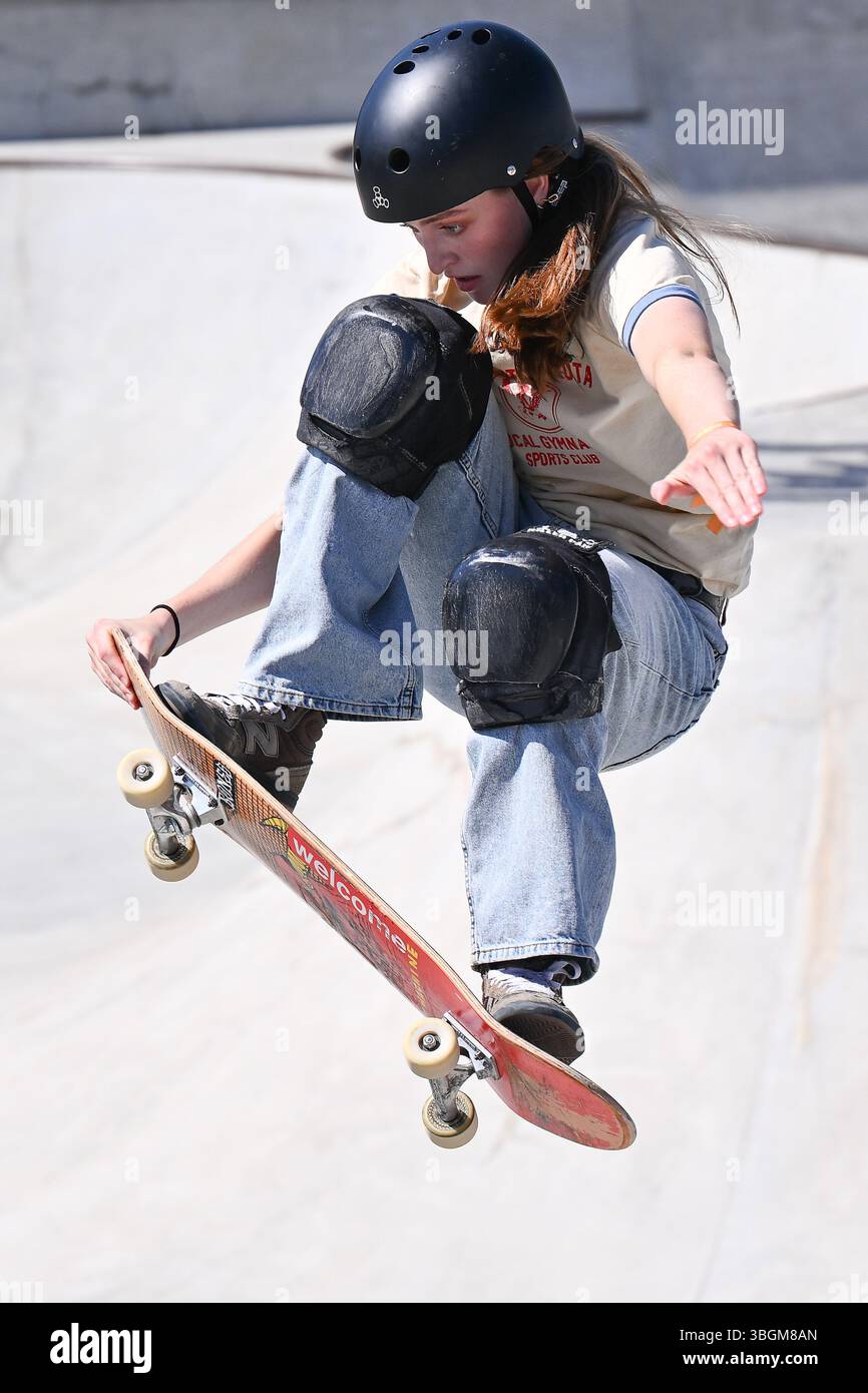 Rome, Italy. 05th June, 2025. Lilly STRACHAN (GBR) Women's Prelims WST ...