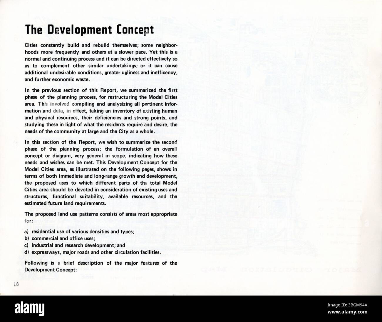 The 1971 Columbus Model City program, funded by federal grants, aimed ...