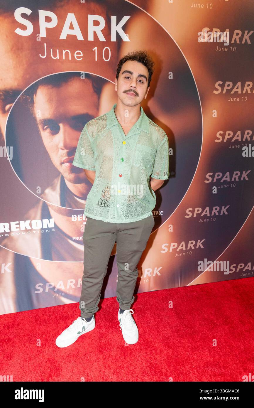 Actor Samuel Baron attends Los Angeles Release Screening of film 'SPARK ...