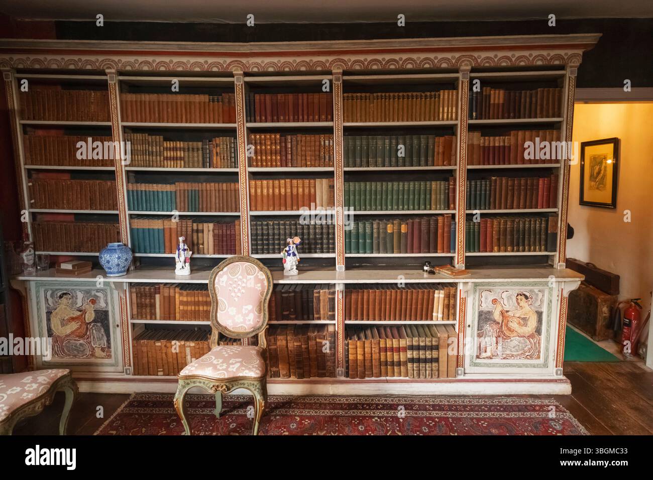 England, Sussex, East Sussex, West Firle, Charleston House Museum, Home ...