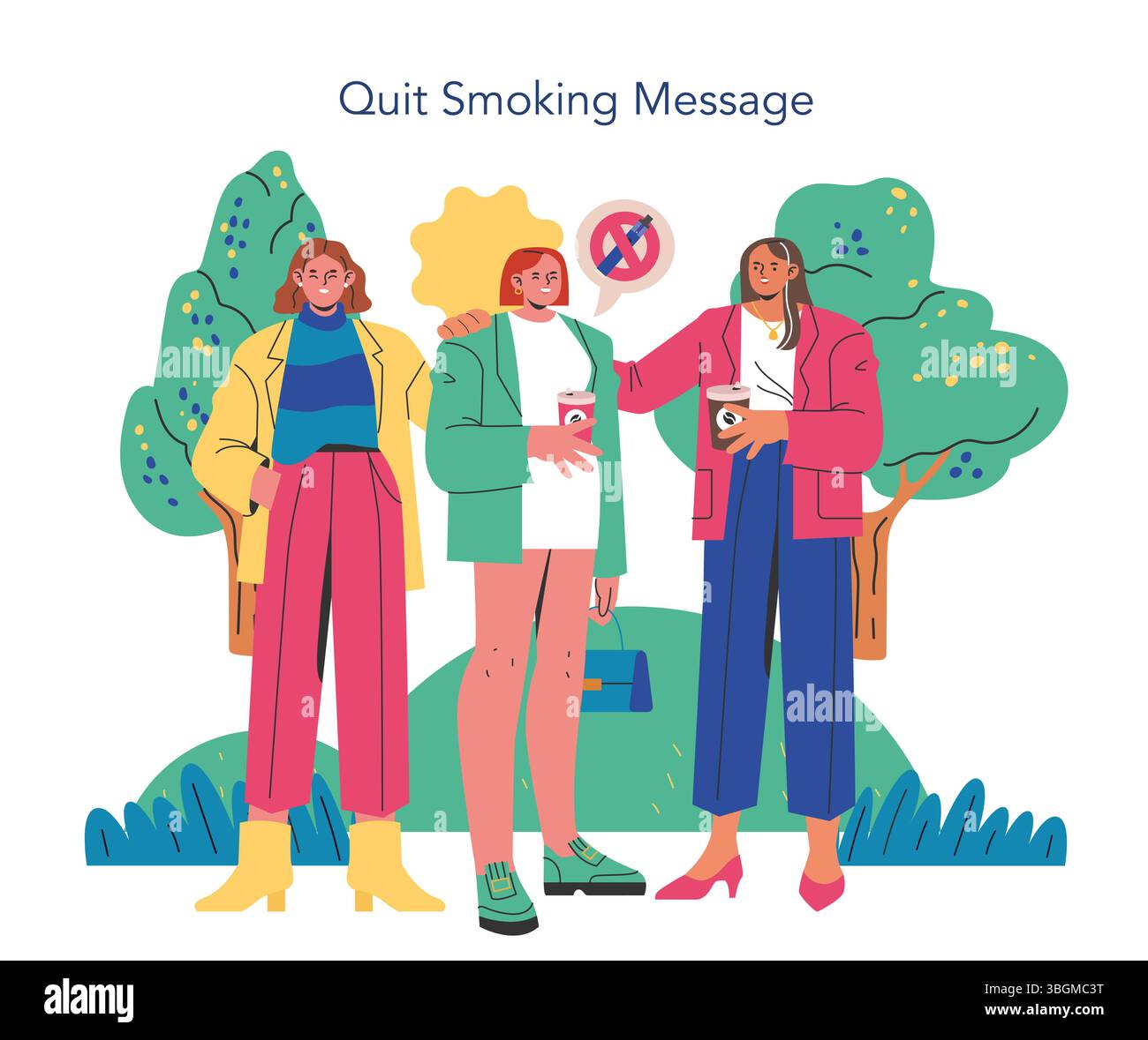 Quit together Stock Vector Images - Alamy