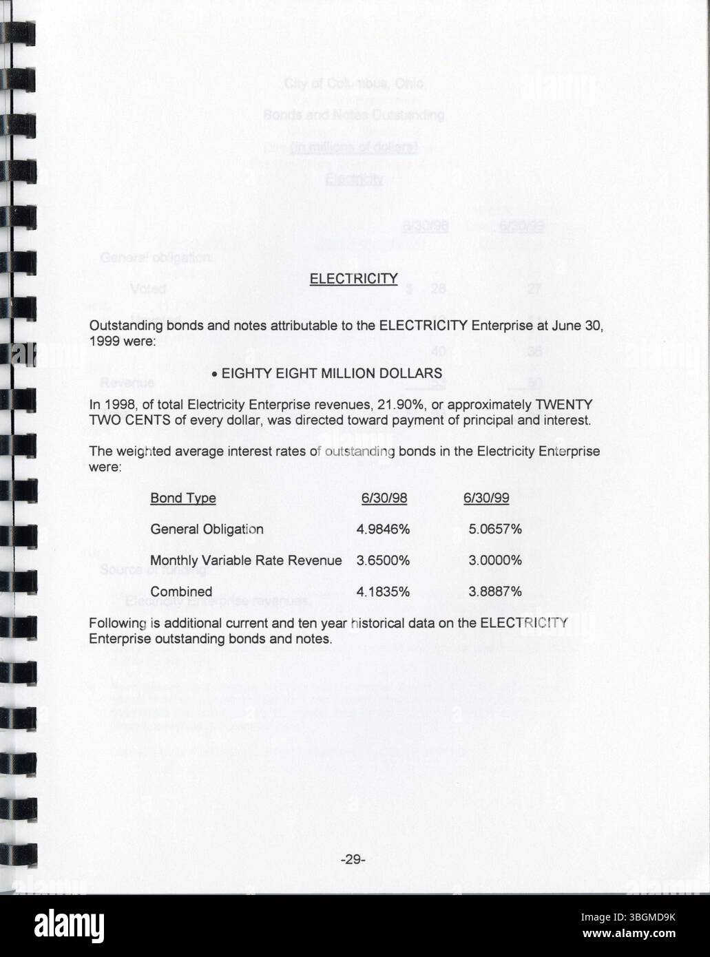This 1999 report provides a detailed account of Columbus, Ohio’s ...