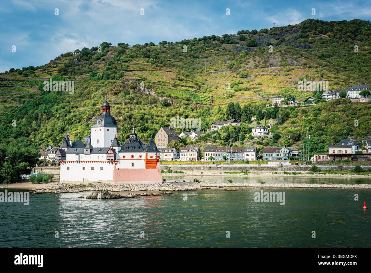 One of the most beautiful castles in the Middle Rhine, Pfalzgrafenstein ...