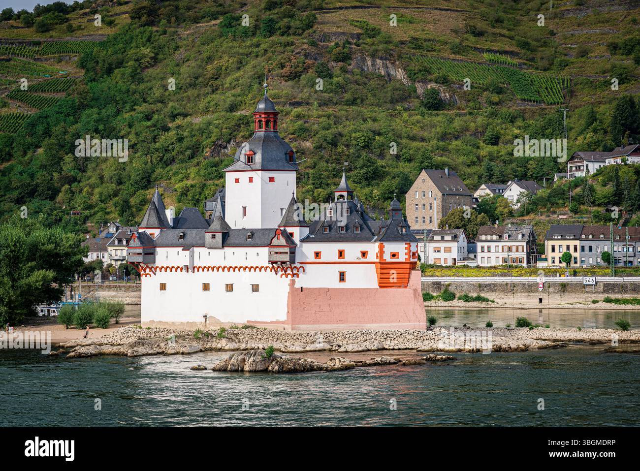 One of the most beautiful castles in the Middle Rhine, Pfalzgrafenstein ...