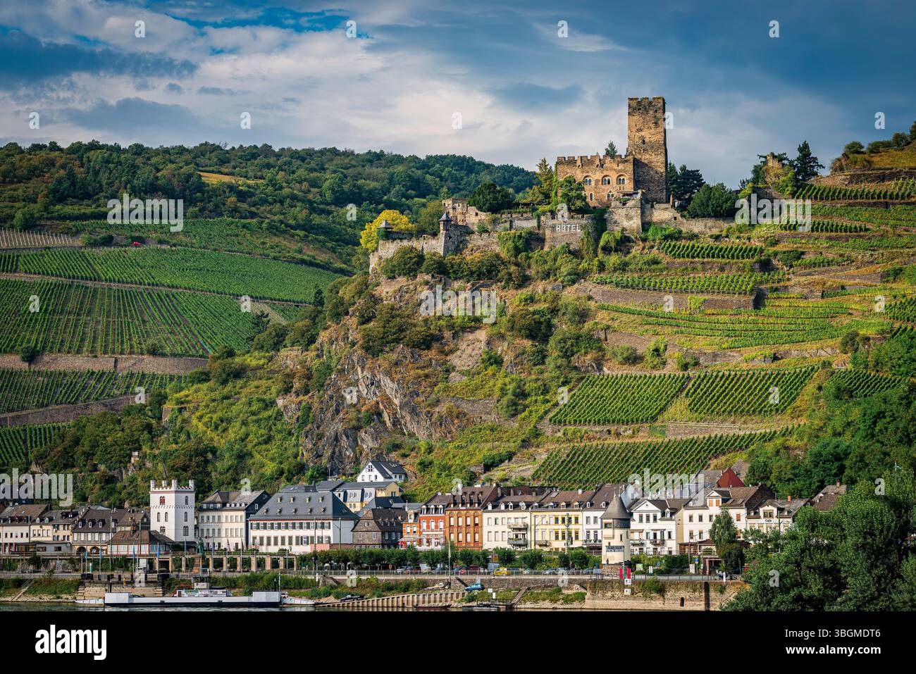 One of the most beautiful castles in the Middle Rhine, Gutenfels Castle ...