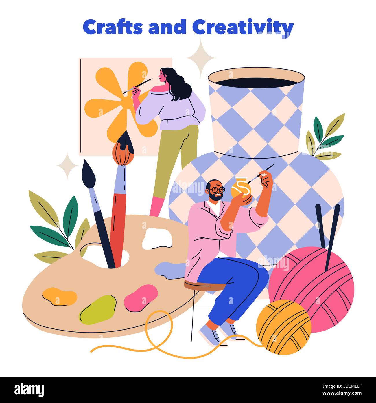 Engaging arts hi-res stock photography and images - Alamy